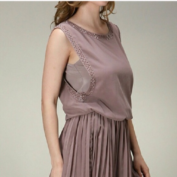 Moon Collection | Dresses | Moon Collection Coral Beaded Dress | Poshmark